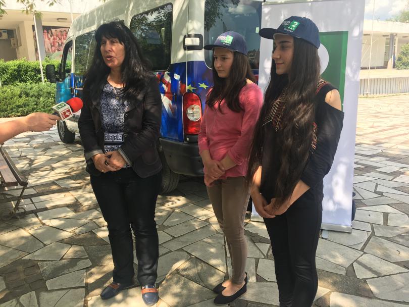 The Travelling Studio of BNT2 in Pavel Banya - Българска национална телевизия