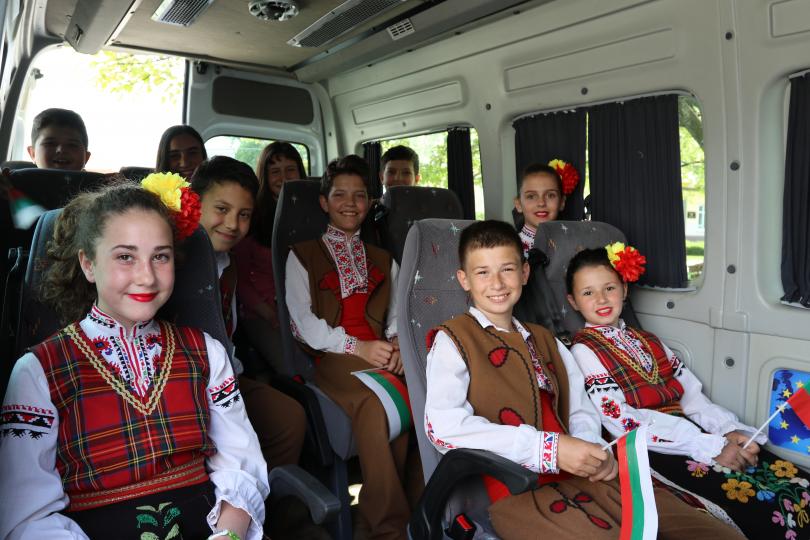 The Travelling Studio of BNT2 in Pavel Banya - Българска национална телевизия