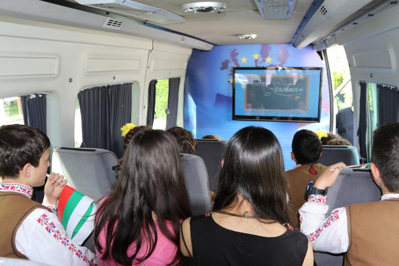 The Travelling Studio of BNT2 in Pavel Banya - Българска национална телевизия