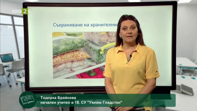 Технологии и предприемачество 7 клас Съхраняване на хранителните продукти Българска